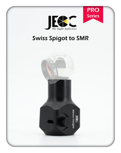 JEOC PRO Series: Swiss Spigot to 1.5" SMR or Ball Reflector Adapter ...